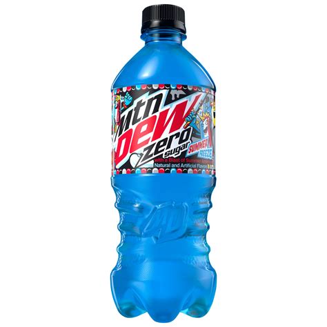 Mountain Dew Zero Sugar Summer Freeze Cherry Lemon Raspberry Soda