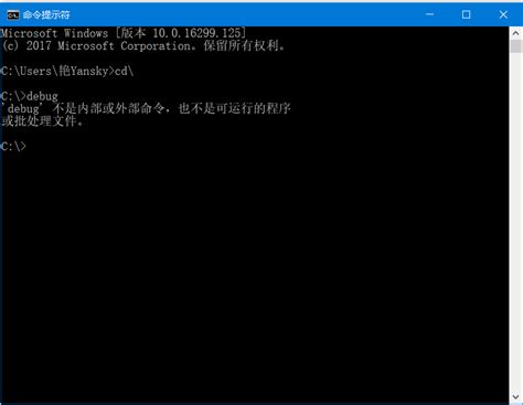 汇编调试程序debug在自己笔记本上的安装debug怎么安装 Csdn博客