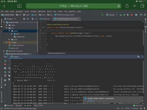 我在iPad Air 上装了个IntelliJ IDEA撸了一个SpringBoot项目 知乎