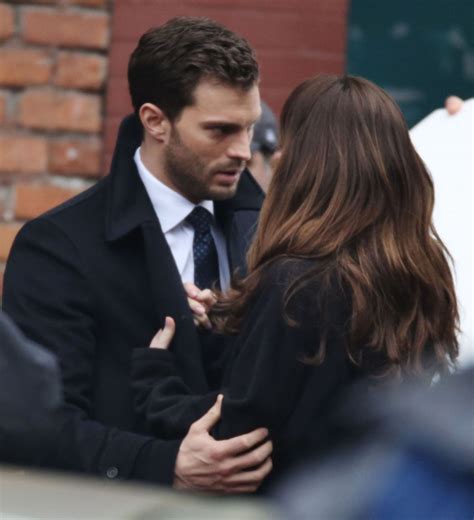 Dakota Johnson At Fifty Shades Darker Set In Vancouver 03012016