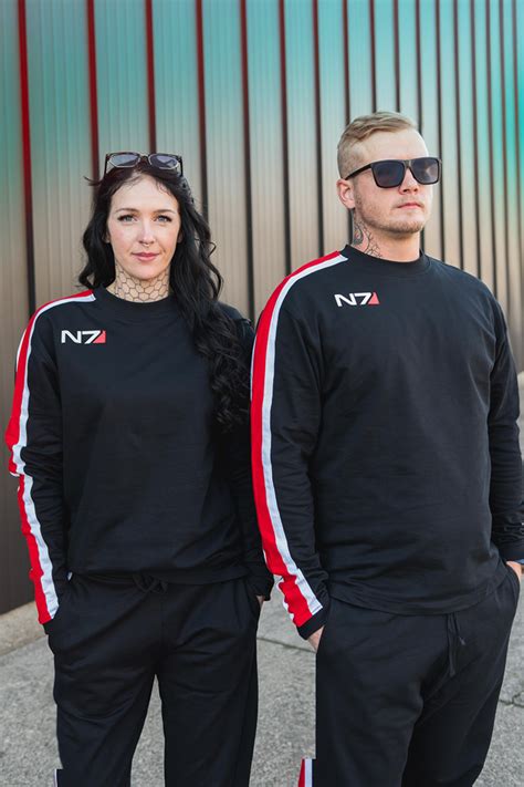 Mass Effect N7 At Ease Lounge Top Official Bioware Gear Store