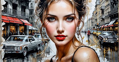 Вечер пятницы Портреты девушек в винтажном стиле Иллюстрации