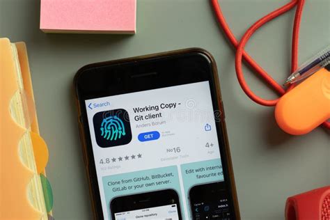 New York Usa 28 September 2020 Working Copy Git Client Mobile App