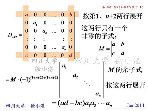 行列式按k行展开拉普拉斯定理行列式按k行列展开法则 Csdn博客 行列式按k行展开拉普拉斯定理行列式按k行列展开法则 Csdn博客