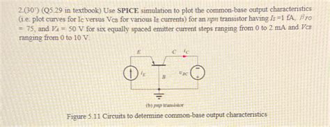 Solved I Need Help With The Pspice Simulations And Any