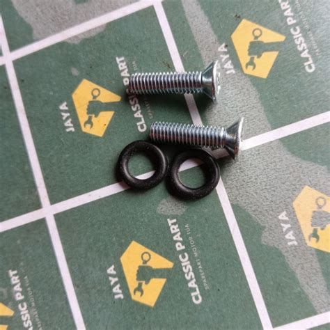 Jual Baut Pompa Oli Set Oring Seal Pompa Oli Cb Gl Nt Mp Tiger Shopee Indonesia