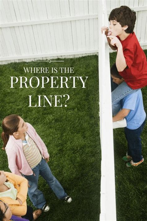Find The Property Lines Where Are The Propeties Lines On A Home