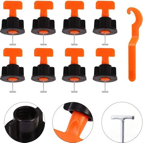 Plastics Ss Steel Orange And Black Reusable Tile Leveling System At ₹ 165 Pack In Ahmedabad