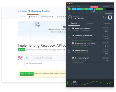 Github Integration With DueFocus Time Tracking Software