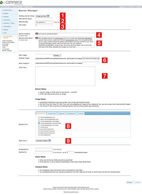 Banner Manager Create And Organize Your Banners Mini Template System
