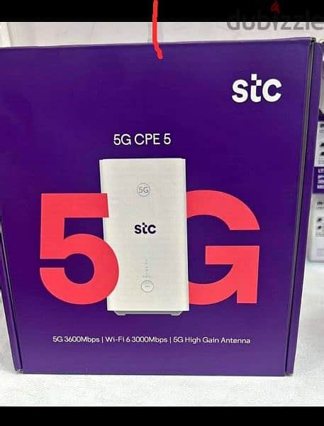 Stc 5g Cpe 5 Wifi⁶ With Box And Delivery Networking Communication 105282319