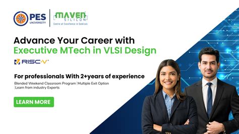 Risc V Powered Executive Mtech Vlsi Pg Program For Next Gen Chip