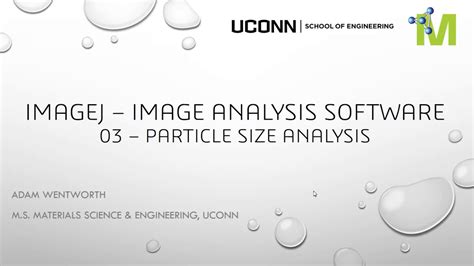 imagej particle size analysis youtube