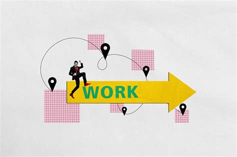 스케치 이미지 복합 트렌드 콜라주 삽화 작업 공간 통계 상인 사업 수입 돈 젊은 사람 사업가 화살표 작업 방향 30 34세에 대한 스톡 사진 및 기타 이미지 Istock