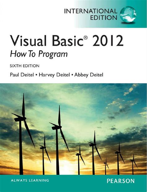 Visual Basic 2012 How To Program 6th Edition Paul Deitel Freelibros