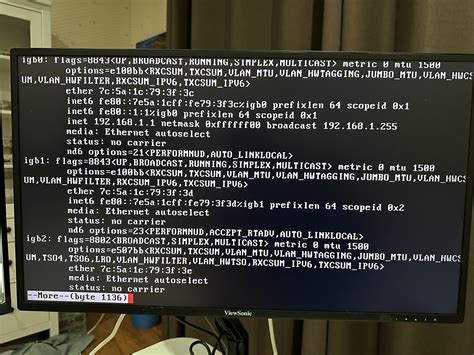 pfsense on sophos xg125w no carrier on all eth interfaces netgate