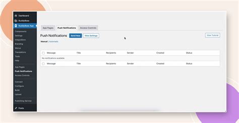 Configure Push Notifications