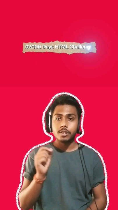 Html Headings 07100 Day Html Challenge Youtube
