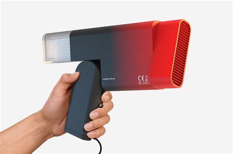 RED吹风机无疑可让Dyson在美学部门获得奖金 Hair dryer Compact hair dryer Dryer