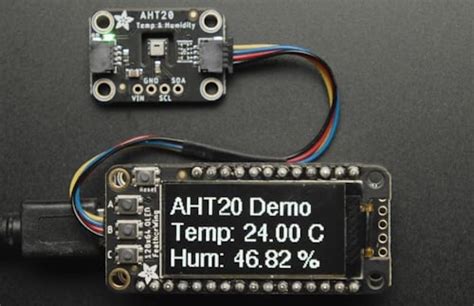 Featherwing Of The Day Adafruit Featherwing Oled 128×64 Oled Add On For Feather Wingoftheday