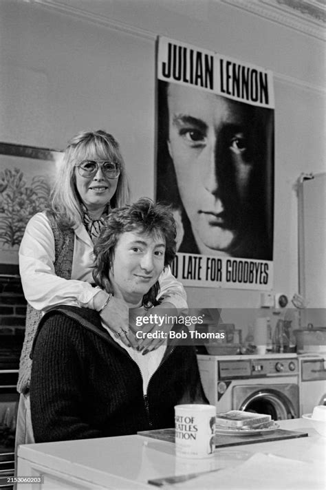 English Singer Julian Lennon Son Of Former Beatles Musician John