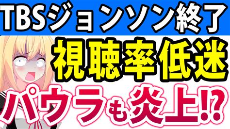 Tbsジョンソン終了へ！打ち切りの原因は「視聴率の低迷」は本当か？→パウラがプチ炎上？してた話【tbs ジョンソン 打ち切り】 パウラちゃんねる