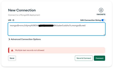 Trying To Connect My Atlas With Compass App Connectors And Integrations Mongodb Developer