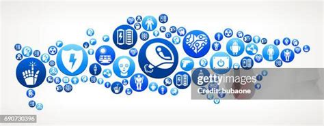 Russia Robots And Robotics Vector Button Pattern High Res Vector