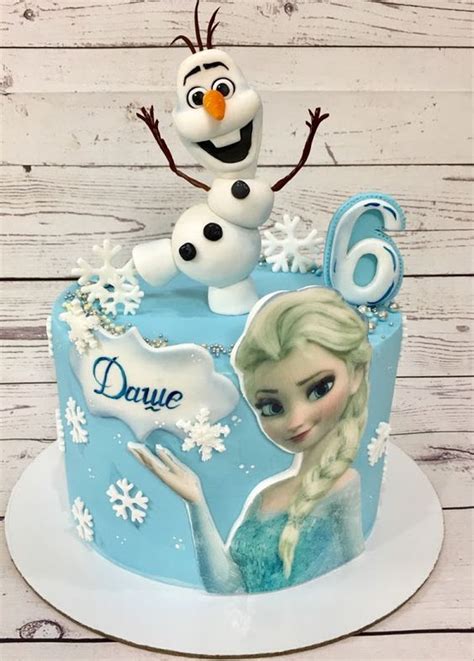 مدل کیک تولد دخترانه السا و آنا جدید و خاص مینویسم