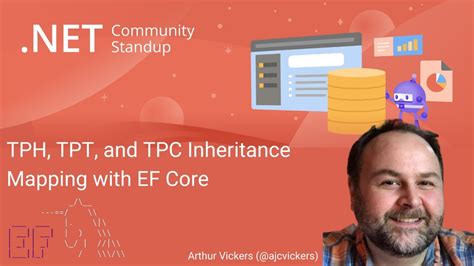 Net Data Community Standup Tph Tpt And Tpc Inheritance Mapping