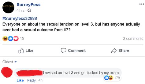 Surrey Babes Sums Up My Sex Life During Exams Level 3 Is A Reference To One Of The Library