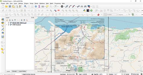 Georeferencing An Aeronautical Chart As A Geopdf For Using With Foreflight With Qgis Antonio