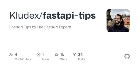 Learn Fastapi From Kludexs Repo Johni Douglas Marangon Posted On The Topic Linkedin