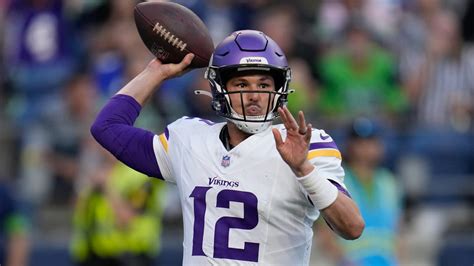 Vikings To Start Qb Nick Mullens Vs Bengals Josh Dobbs Benched The Den