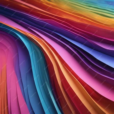 Premium Photo Colorful Paper Layer Gradient Abstract Background