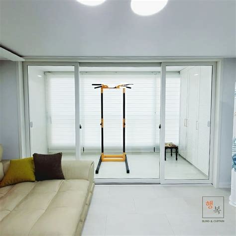 행복블라인드 신성 미소지움 커튼 블라인드시공 커튼 헤라암막커튼04번 소프트암막커튼12번 Facebook