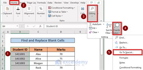 How To Find And Replace Blank Cells In Excel Methods ExcelDemy