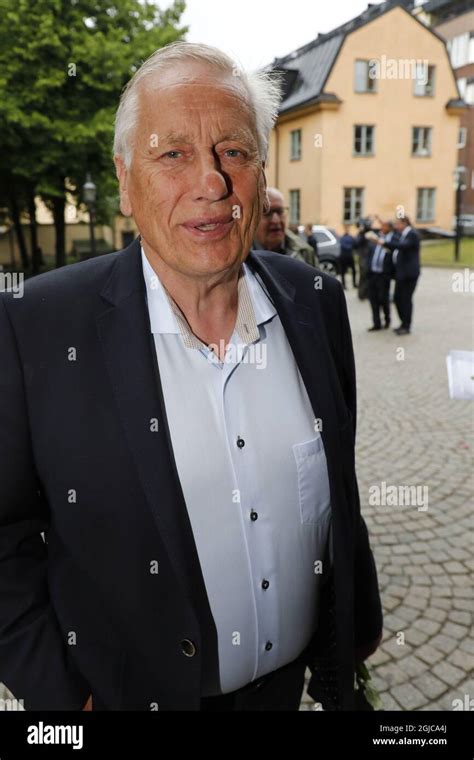 Tommy Soderberg Fd Forbundskapten Funeral Of Former Uefa President Lennart Johansson In