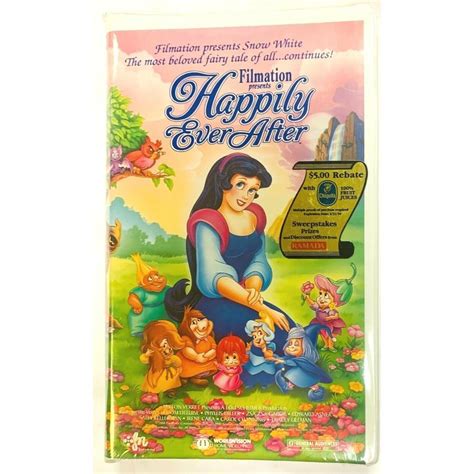 Happily Ever After Vhs 1993 Clamshell Newsealed Snow White Animated
