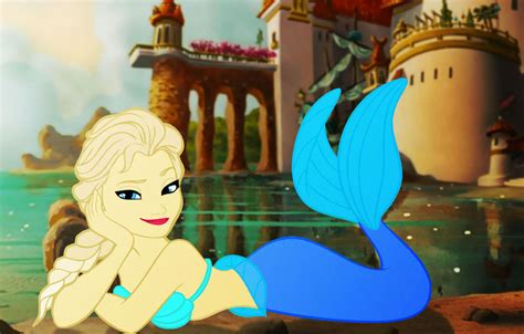 Elsa Mermaid By Xlexierusso2 On Deviantart