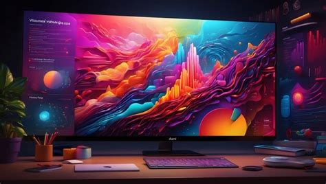 Premium Photo Detailed Graphic Representation Of A Computer Screen