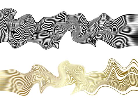 Distorted Wave Monochrome Texture Background 3d Twirl Deformation Background Image For Free