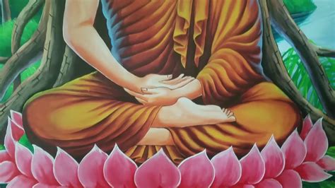 ภาพวาดผลงานของผม พระพุทธเจ้าปางตรัสรู้ Youtube