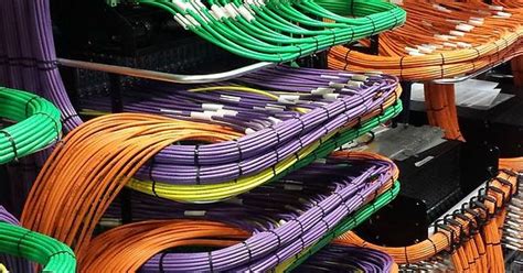 Beautifully Color Coded Cabling Imgur