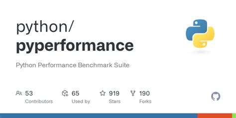 Chirag Sehra On Linkedin Github Pythonpyperformance Python