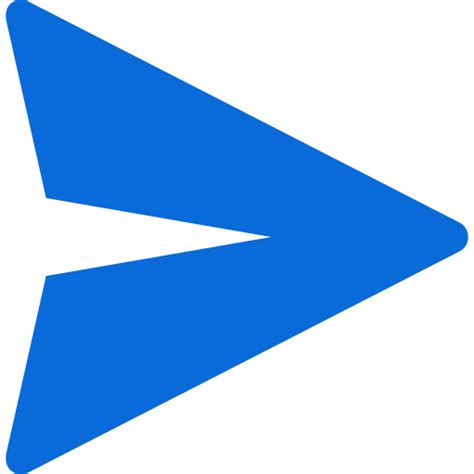 Send Message Generic Blue Icon