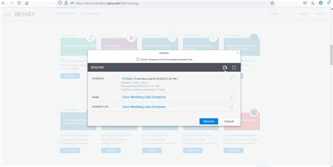 My Network Lab Cisco Devnet Sandbox Free Virtual Lab