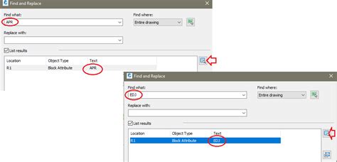 Solved Find And Replace Not Working For Block Attributes After Re Install Autodesk Community