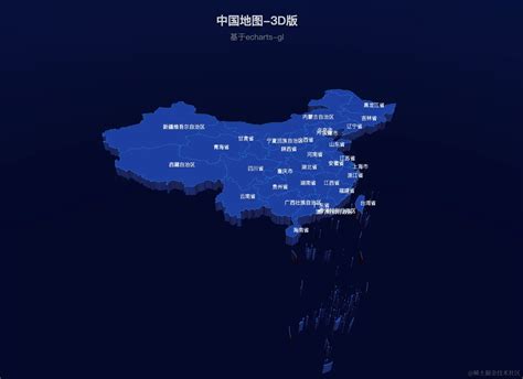 echarts gl 地图下钻：教你轻松实现 3d 地图下钻功能使用 echarts echarts gl 实现一款 掘金