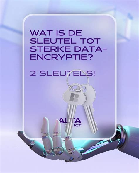 Bescherm Gevoelige Data Met Double Key Encryption Dke Alta Ict